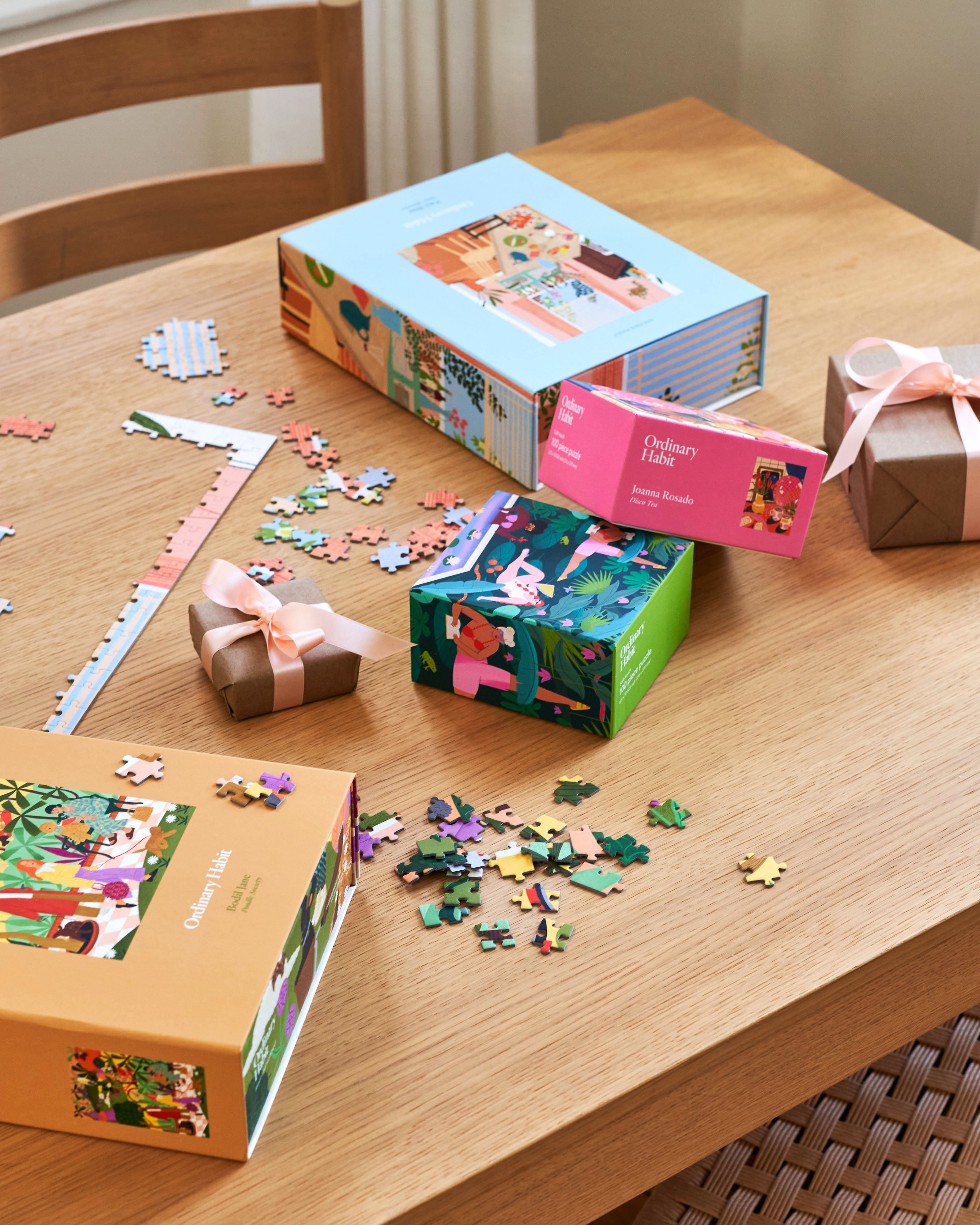 A peek behind the puzzles in Ordinary Habit's Spring Collection