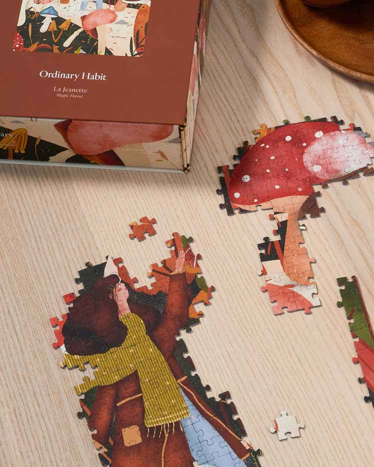 Ordinary Habit Puzzle - Magic Forest Puzzle by La Jeanette
