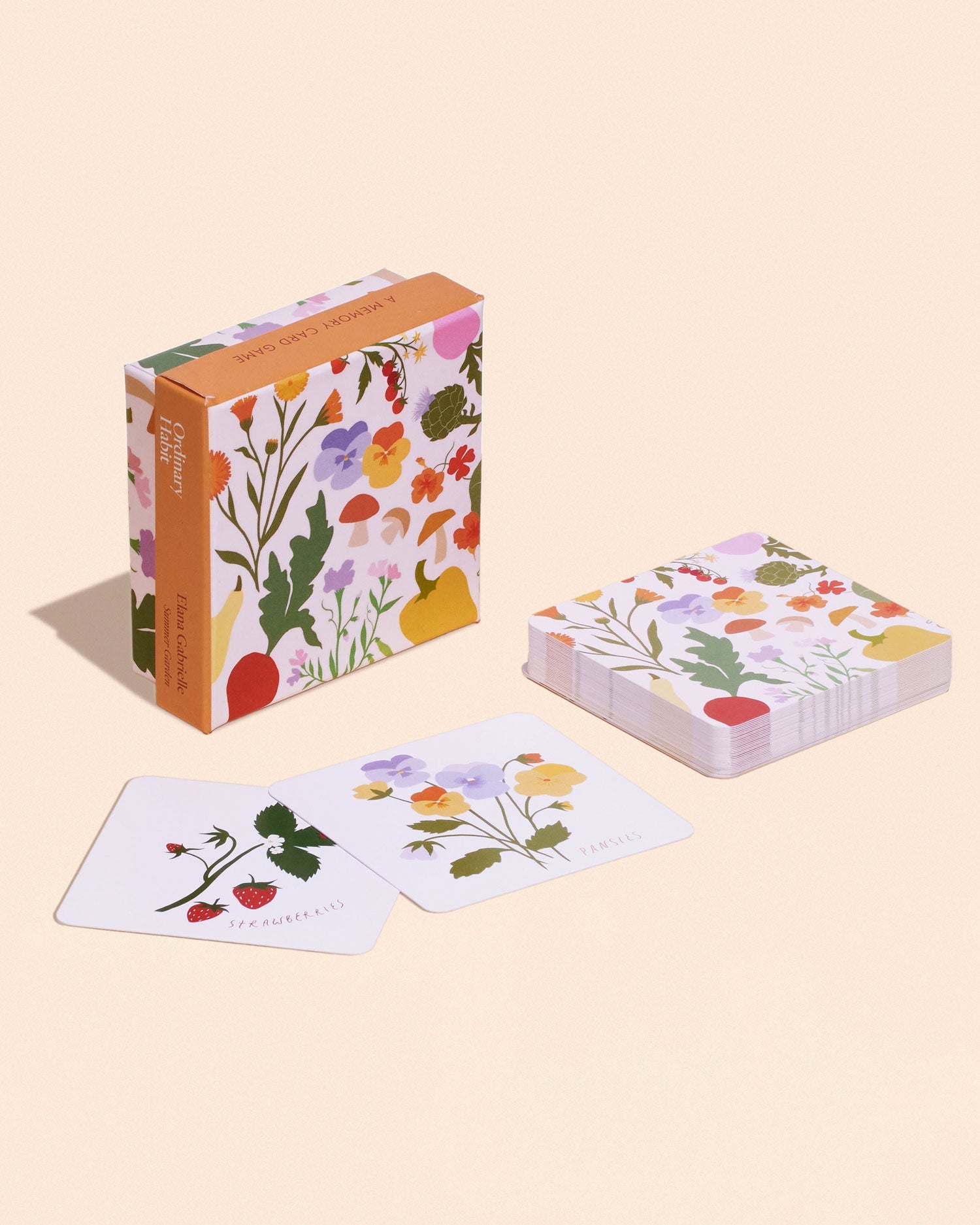 Summer Garden Matching Cards by Elana Gabrielle from Ordinary Habit