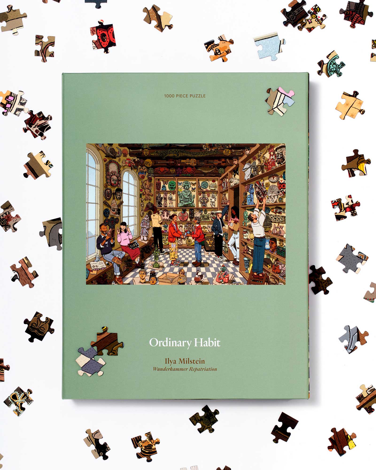 Ordinary Habit - Wunderkammer Repatriation 1000 Piece Puzzle