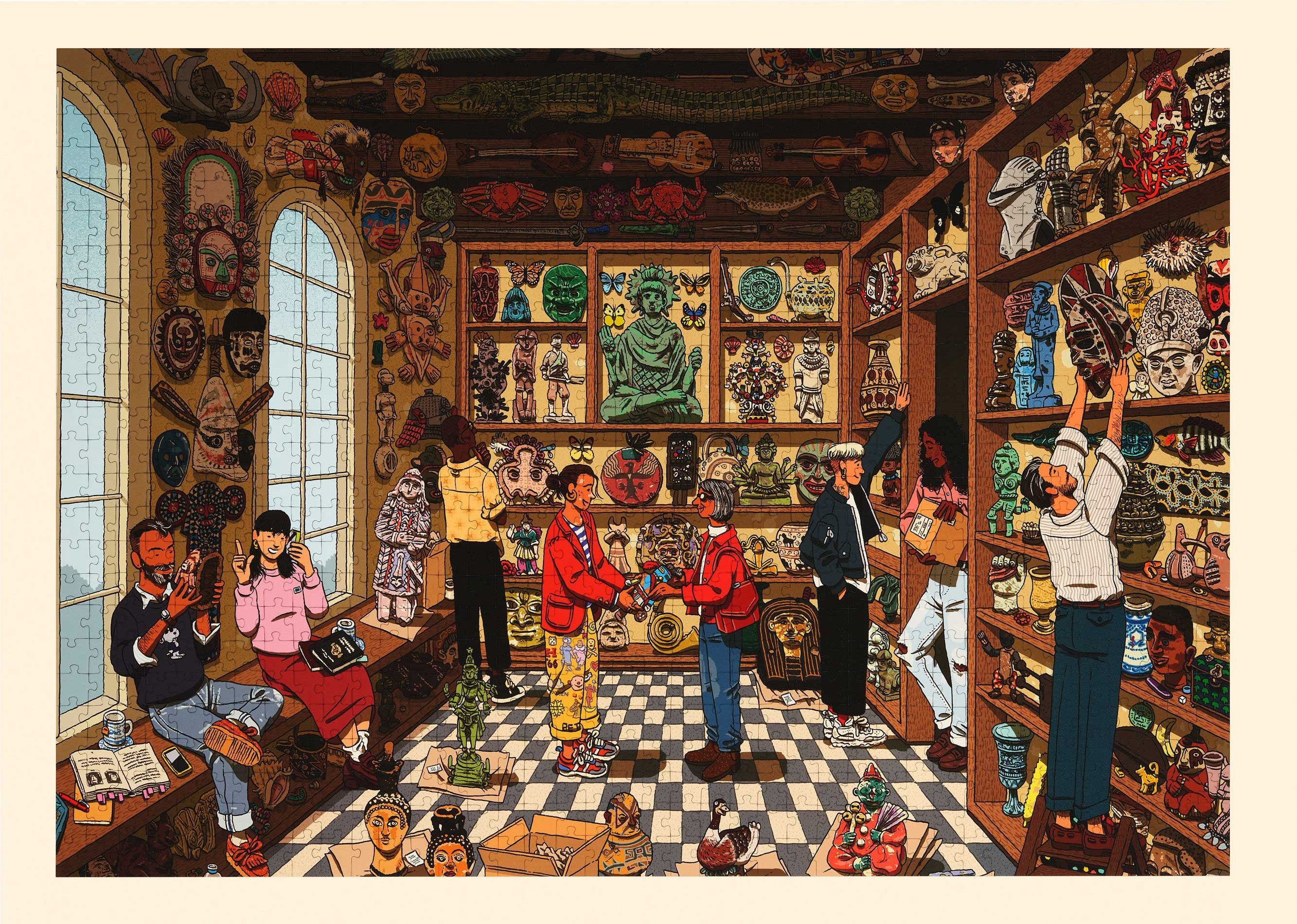 Ordinary Habit - Wunderkammer Repatriation 1000 Piece Puzzle